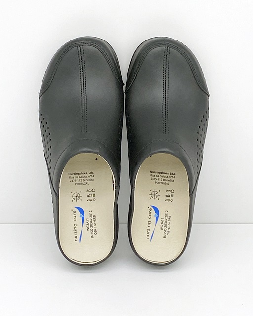 Czarne buty medyczne Nursing Care VENEZA WG3A11 black, tęgość H ...